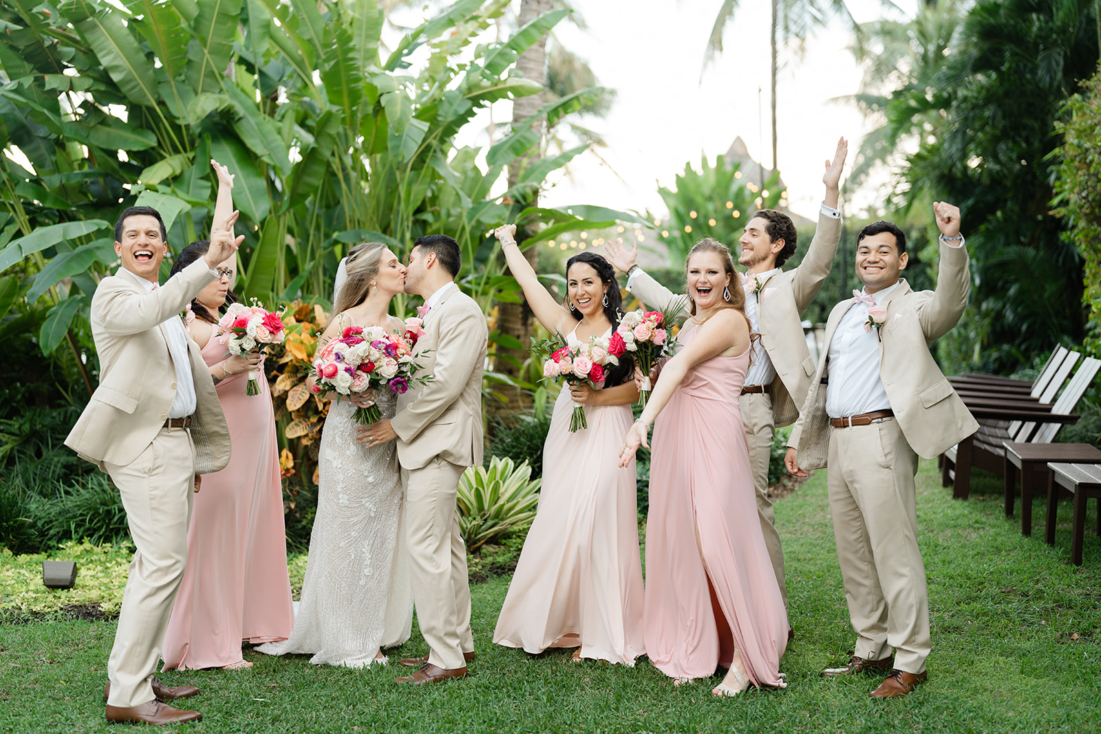 Tropical Inspired Miami Beach Wedding at The Palms Hotel